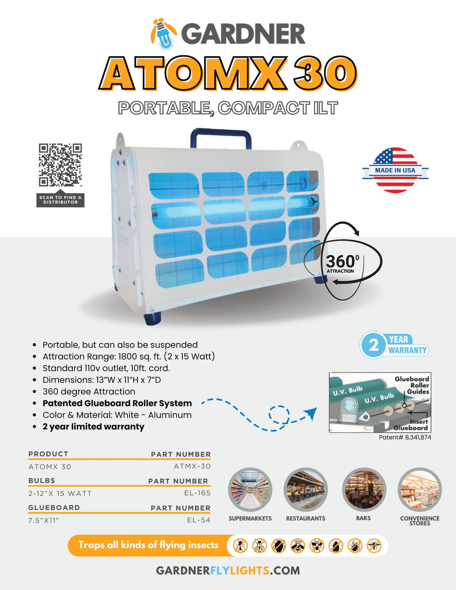 Insect Light Traps - Fly Control for Homes & Businesses | Gardner