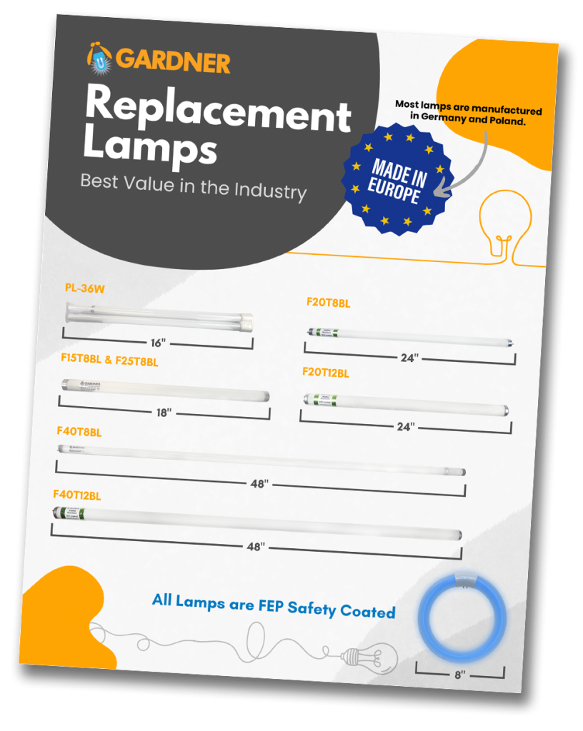 Replacement Lamp » Gardner Fly Lights